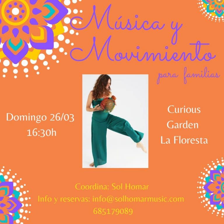 Taller de Música y Movimiento para familias en La Floresta - Sol Homar ...